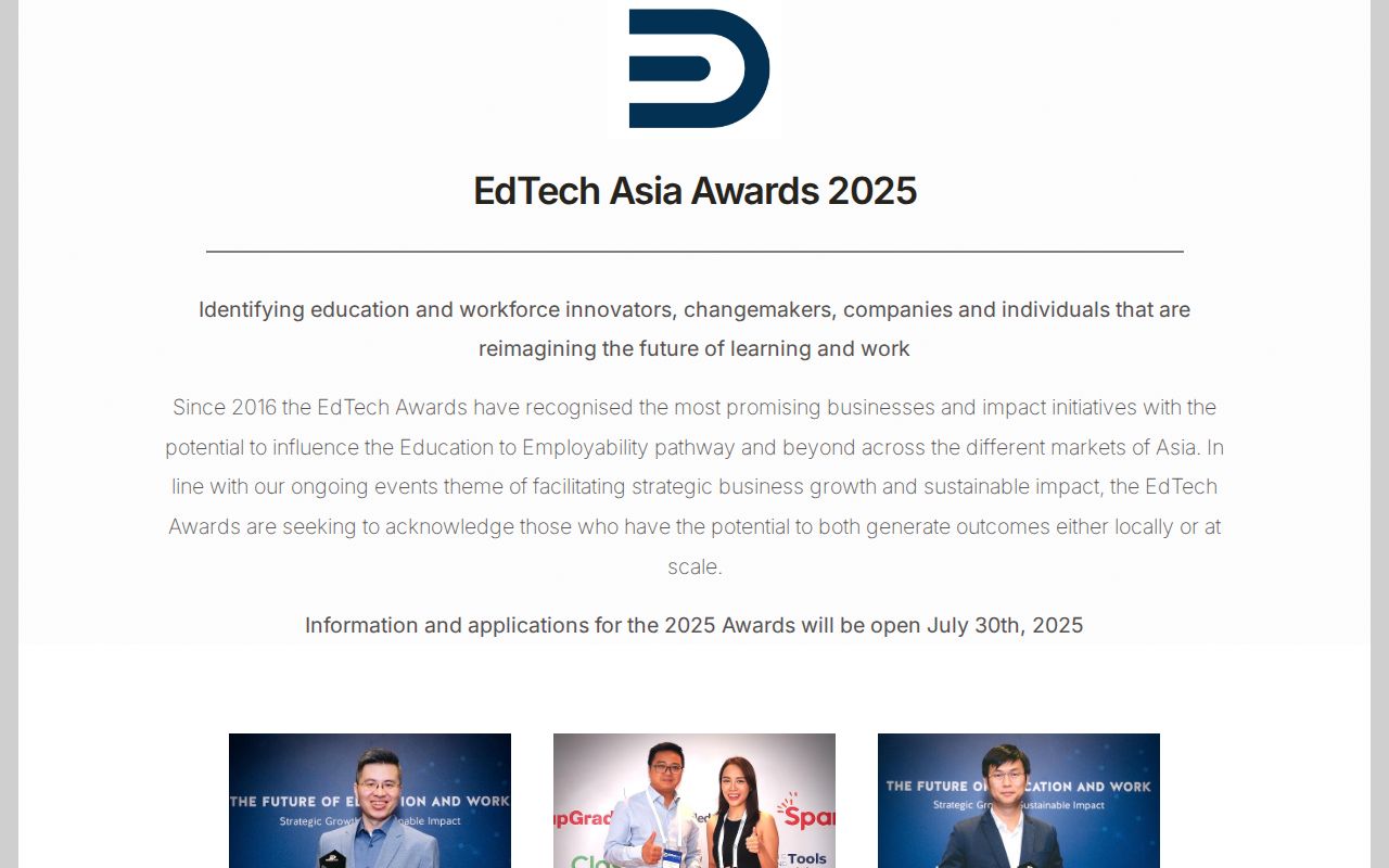 EdTech Asia Awards